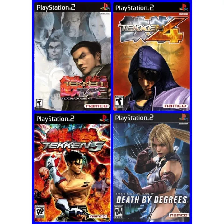 Tekken ทุกภาค แผ่นเกม PS2 เพลย์สเตชั่น 2 | Lazada.co.th
