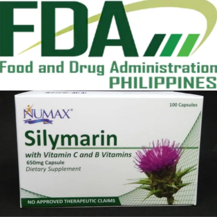 SILYMARIN with VITAMIN C & B Vitamins 650mgKBb | Lazada PH