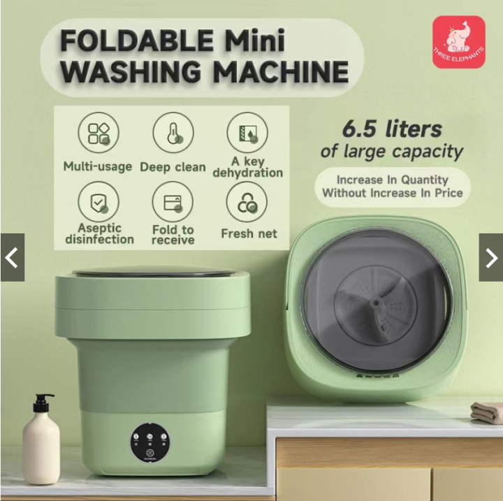 Portable Mini Washing Machine With Dryer Portable Foldable Small ...