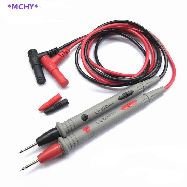 MCHY 1 Pair Universal Probe Test Leads Pin for Digital Multimeter Tip ...