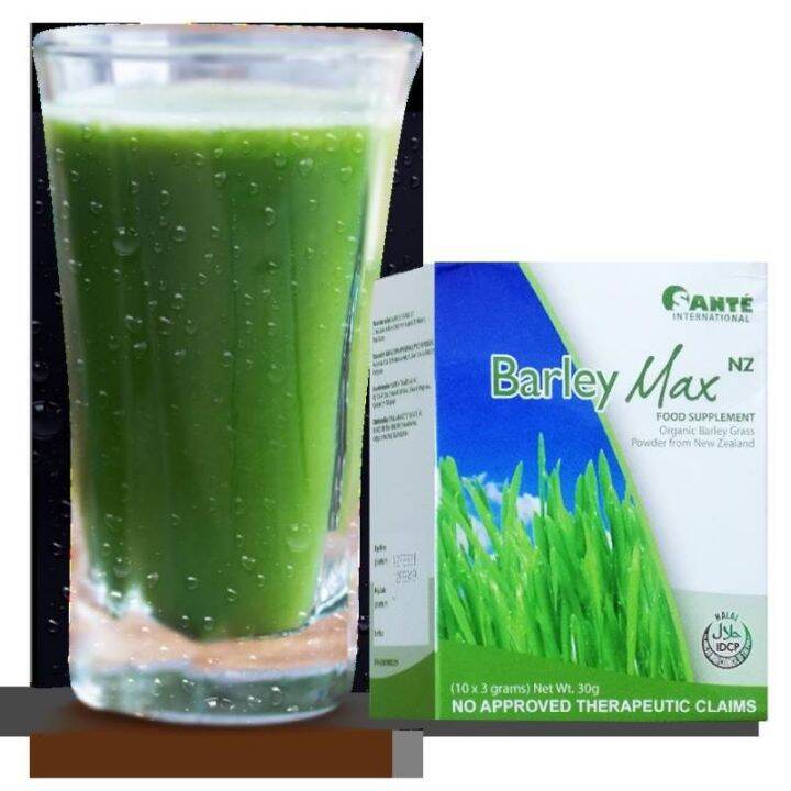SANTE Barley Max Powdered Drink Food Supplement - 1 Box (10 sachets x 3 ...
