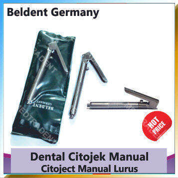 Dental Citojek Manual Alat Kedokteran Gigi Citoject Manual Lurus ...