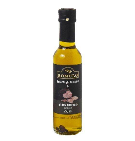 Romulo Extra Virgin Olive Oil and Black Truffle 250ml. โรมูโล น้ำมัน ...