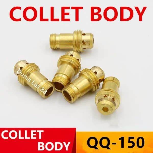 Collet Body QQ 150 Tig Argon Ukuran Alat Las Utk QQ 150 Tig Torch | Lazada Indonesia