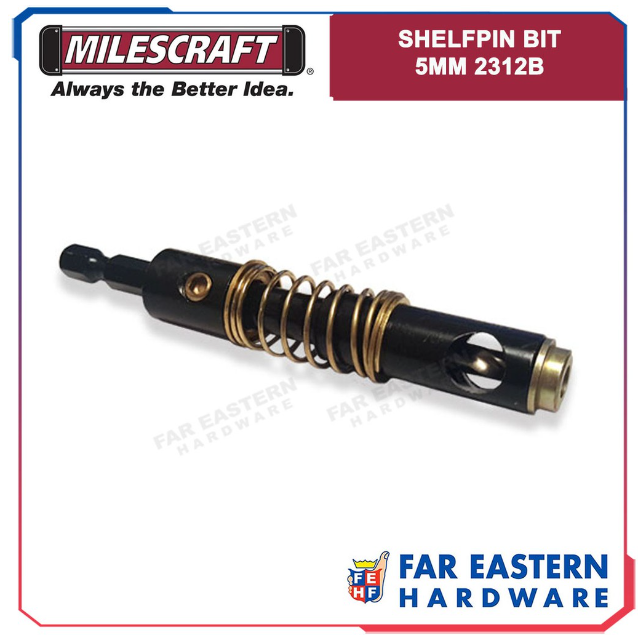 MILESCRAFT Shelf Pin Bit Self Centering #2312B | Lazada PH