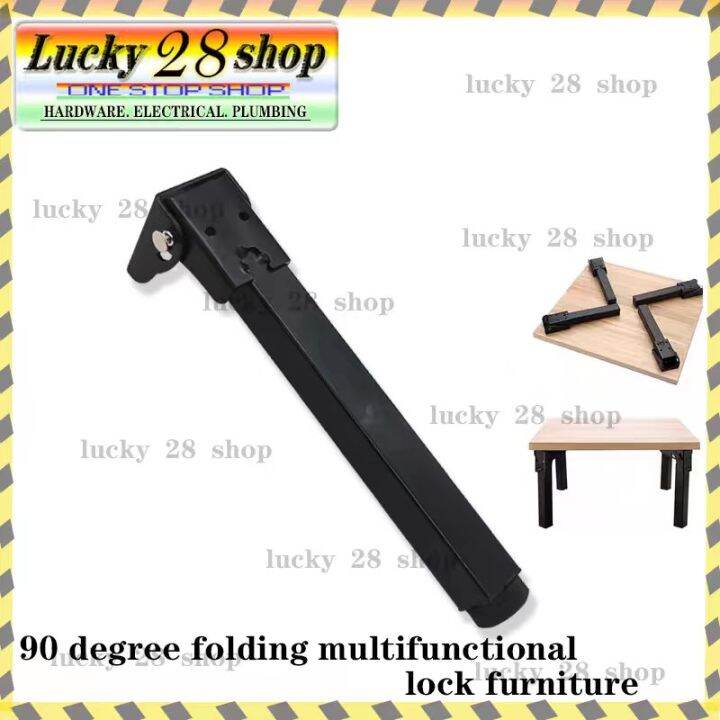 90° leg bracket for tables chairs folding bracket ( PER PAIR ) | Lazada PH