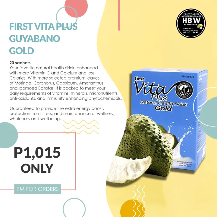 First Vita Plus Guyabano Gold | Lazada PH