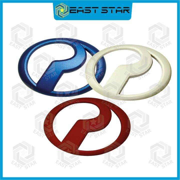 Perodua Myvi Axia Ativa Aruz Logo Emblem Front Rear Blue White Red | Lazada