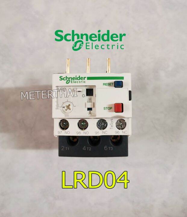 Schneider Electric LRD01, LRD02, LRD03, LRD04 กระแส 0.10 - 0.63 แอมป์ ...