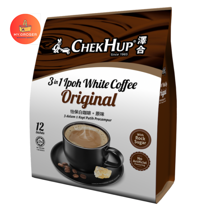 Chek Hup 3in1 Ipoh White Coffee Original (40g x 12s) | Lazada PH