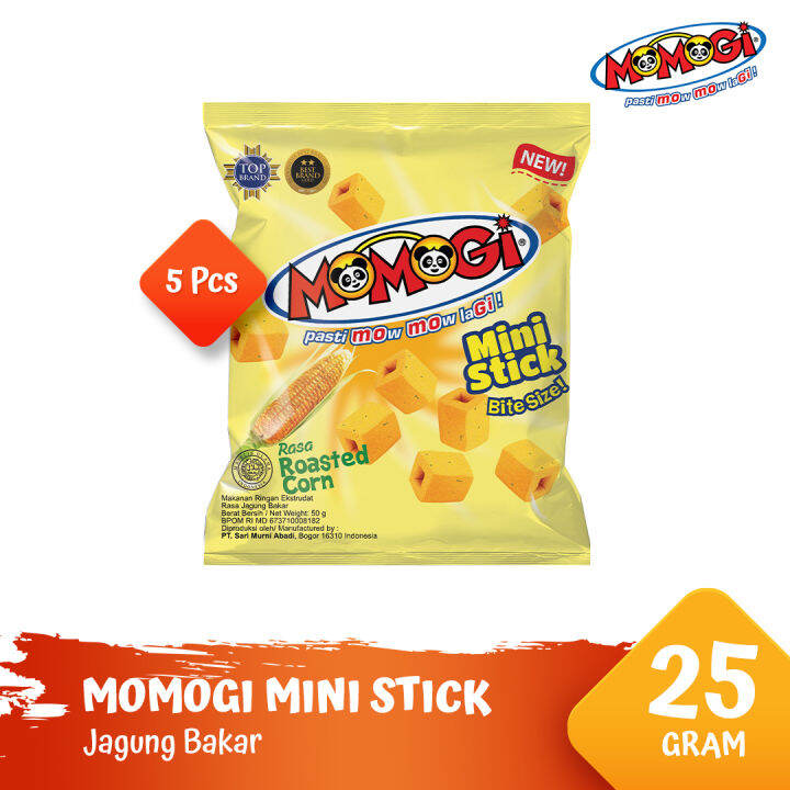 Momogi Mini Stick Snack - Jagung Bakar - 20gr / 50gr | Lazada Indonesia