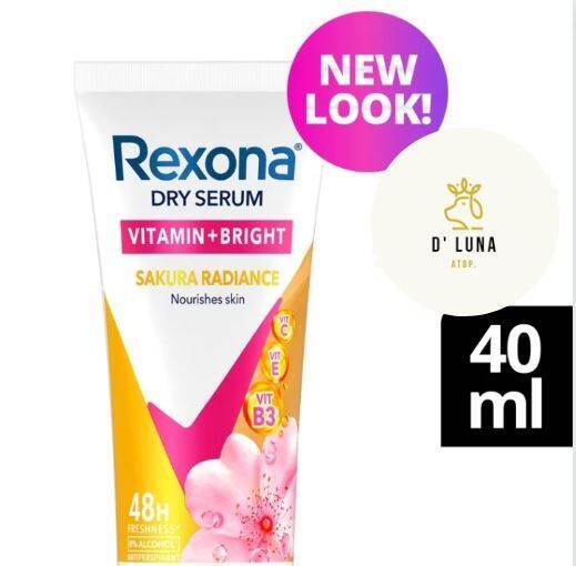 Rexona Women Deodorant Dry Underarm Serum and Underarm Moisturizer ...