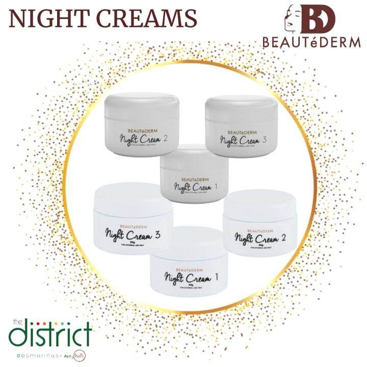 BEAUTEDERM Night Cream 1 Night Cream 2 Night Cream 3 | Lazada PH