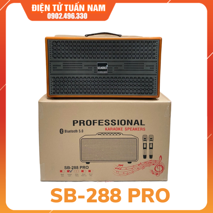 Loa SoundBox SB-288 Pro tặng 2 micro | Lazada.vn