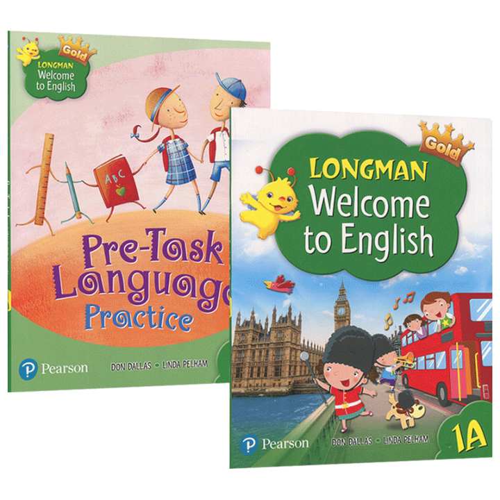 Longman Welcome To English 1A Gold 1B Learning Tool Book | Lazada