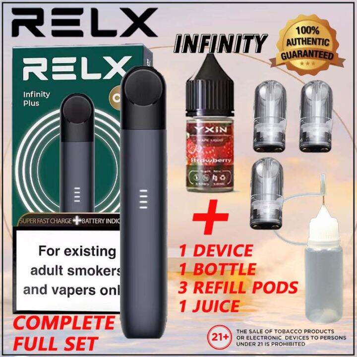 【Multiple sets】 relex 5th full set relex pods smoke set va p ing smoke ...
