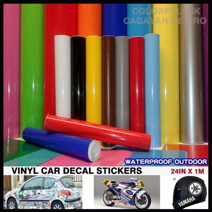 (24'' x 1m) Waterproof Outdoor Vinyl Decal Stickers for Silhouette ...