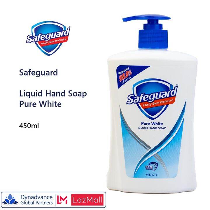 Safeguard Pure White Liquid Hand Wash 450ml Lazada Ph