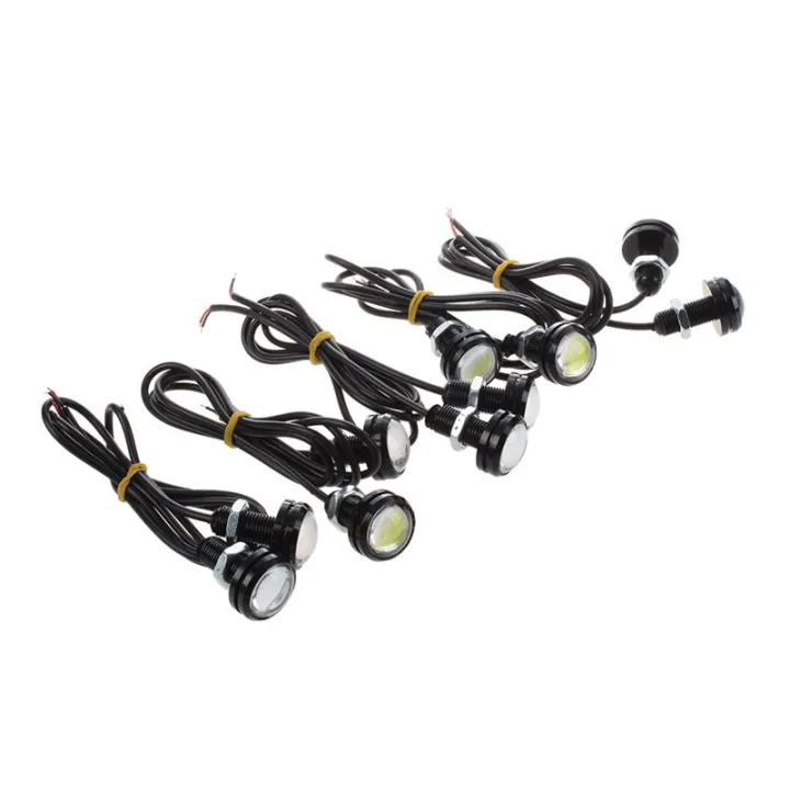 10pcs 9W 24V 23MM LED Eagle Eye Light Car Fog DRL Daytime Reverse ...