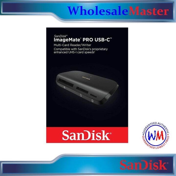 SanDisk Image Mate Pro USB Type C Multi-Card Reader Writer Sd Micro Cf ...