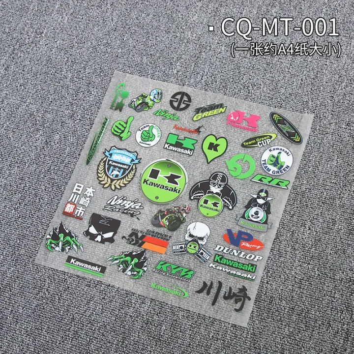 Motorcycle Reflective Monster Scratch Energy Racing Helmet Sticker For ...