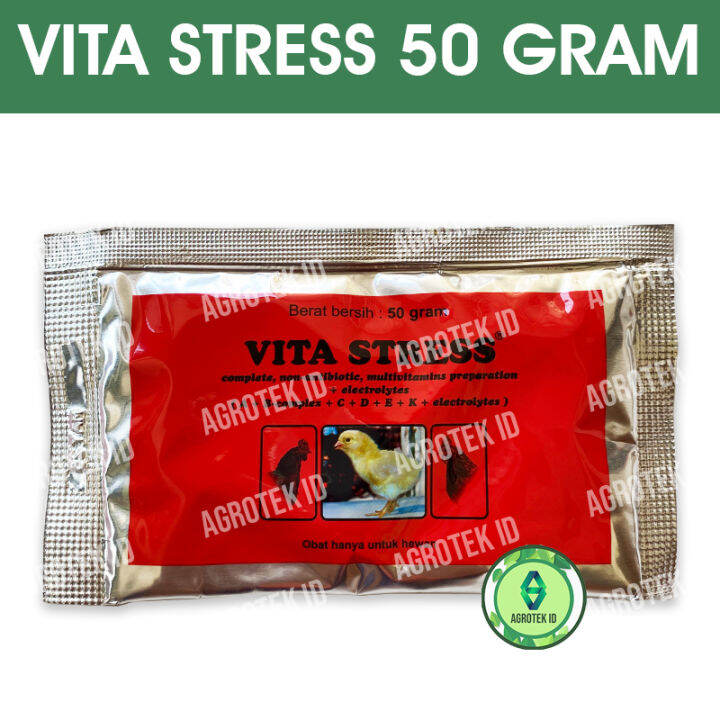 Vita Stress 50 Gram Medion Vitamin Anti Stress Ayam | Lazada Indonesia