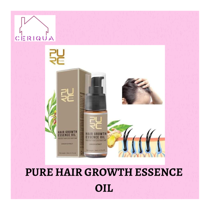 Purc Ginger Hair Growth Serum Treatment For Hair Loss 20ml Lazada Ph