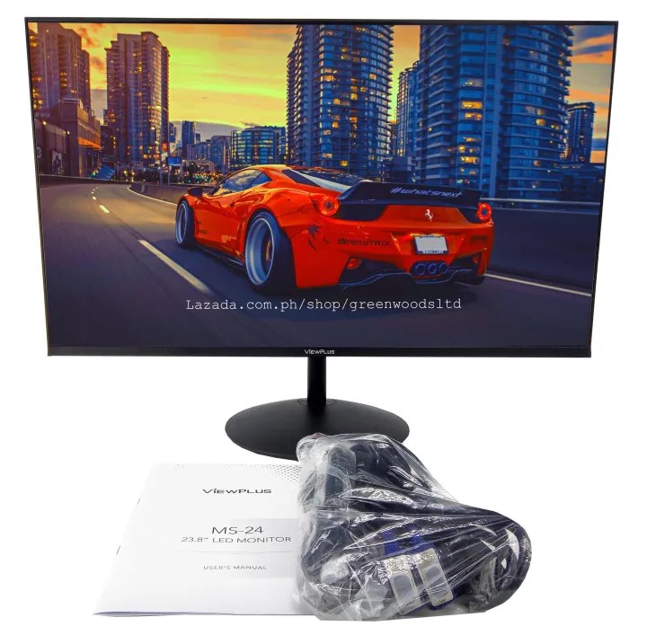 ViewPlus MS-24 LED Monitor 23.8 75Hz 1920 x 1080 CONNECTOR VGA/HDMI ...