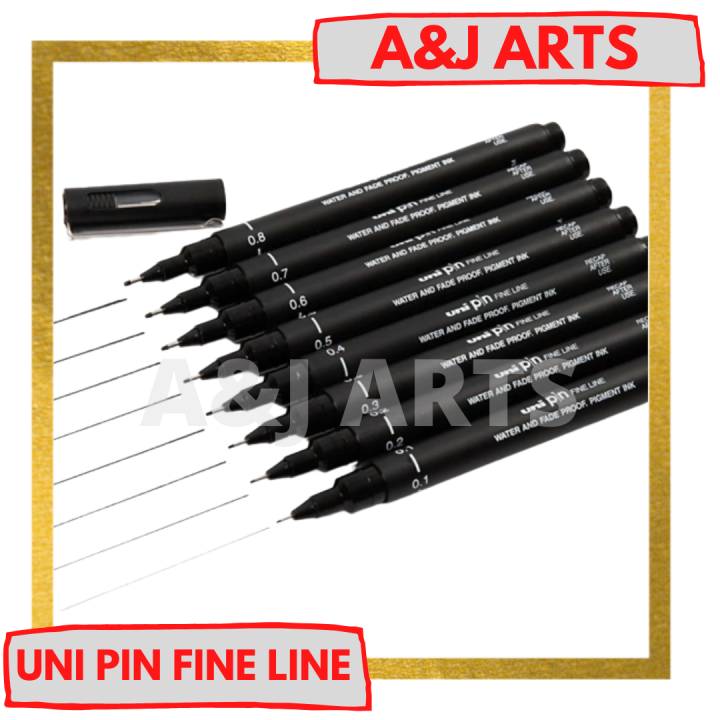 Uni Pin Fine Line Drawing Pen Fine Line Pen | Lazada PH