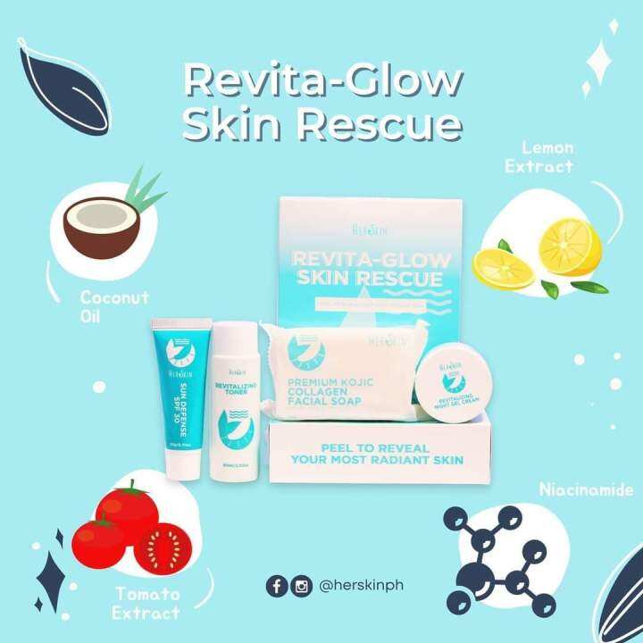 Her skin Revita Glow Skin Rescue | Lazada PH