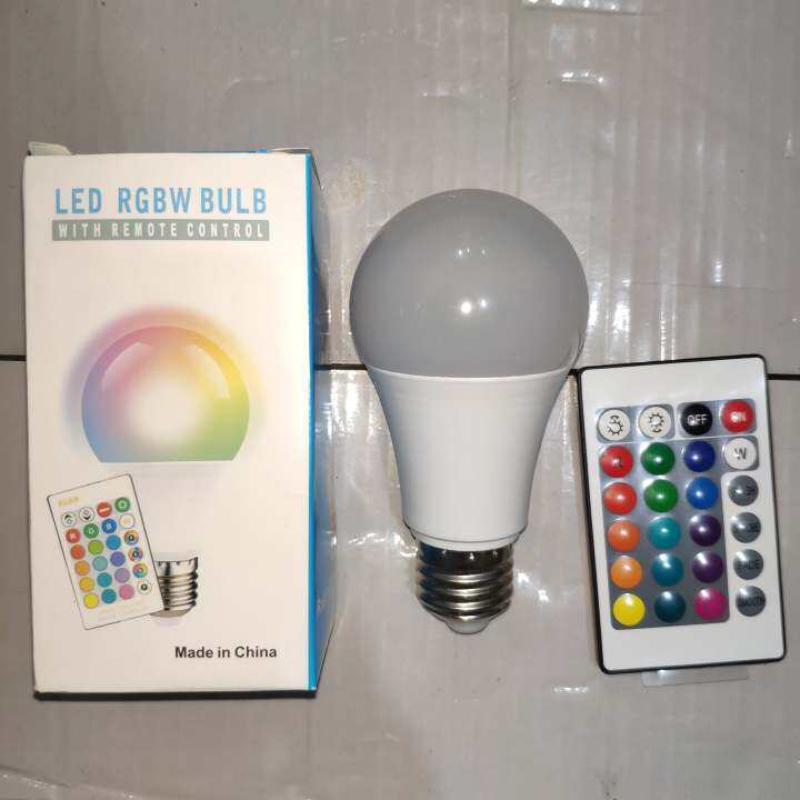 Bohlam Lampu 5 Watt RGB Remote | Lazada Indonesia
