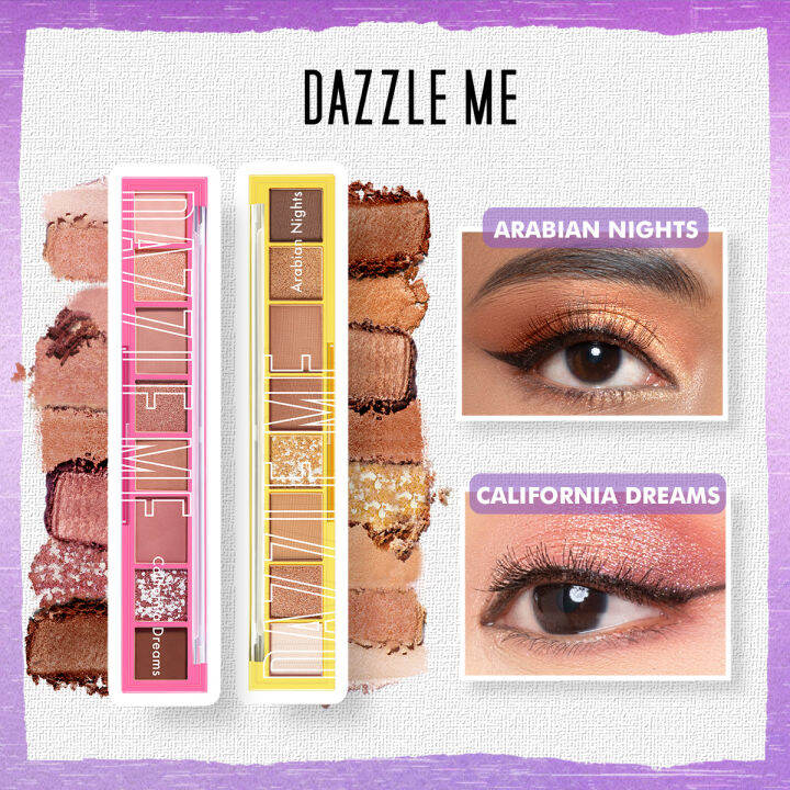 Dazzle Me- World Traveler Eyeshadow Palette - Eye makeup Makeup Palette | Lazada PH
