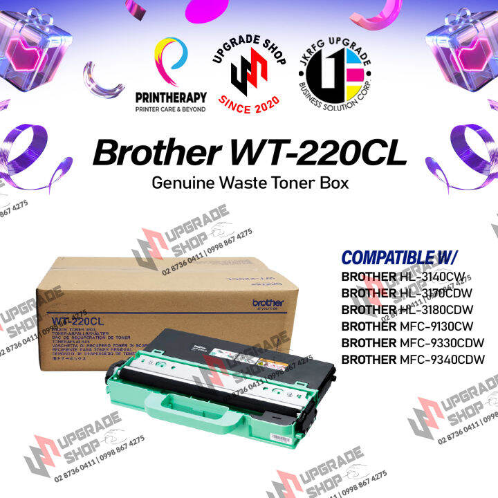 Brother Genuine Waste Toner Pack WT-220CL | Lazada PH