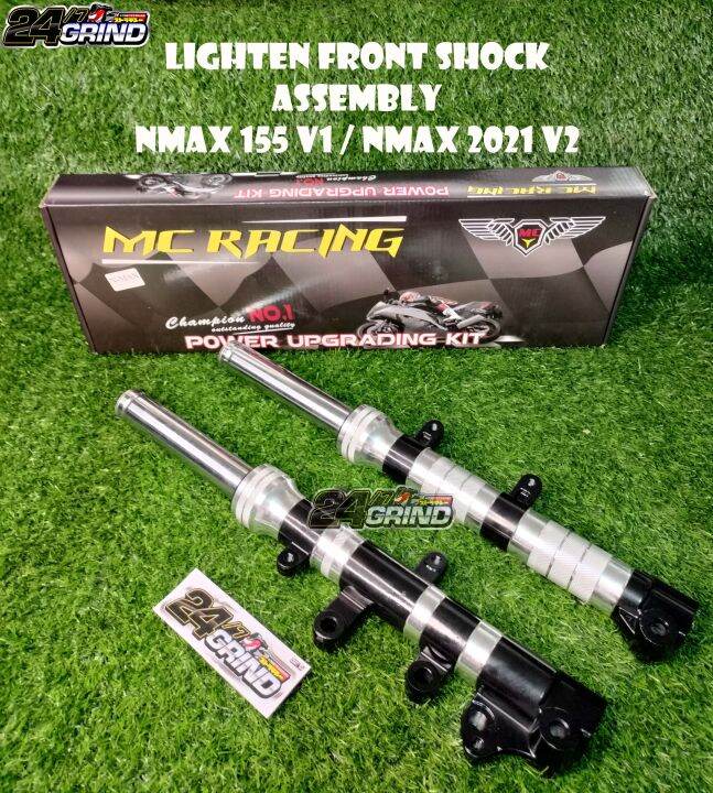 LIGHTEN FRONT SHOCK ASSEMBLY YAMAHA NMAX 155 V1 / NMAX 2021 V2 HEAVY ...