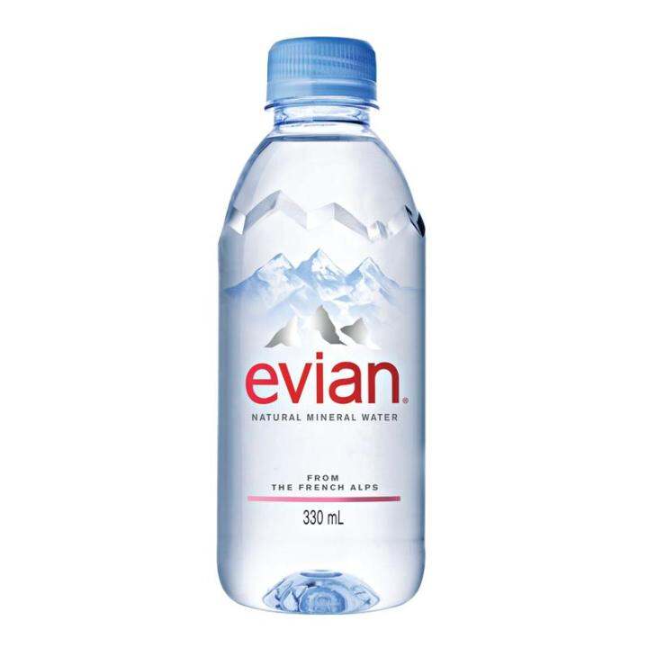 EVIAN น้ำแร่ธรรมชาติ ขนาด 330 มล. | Lazada.co.th