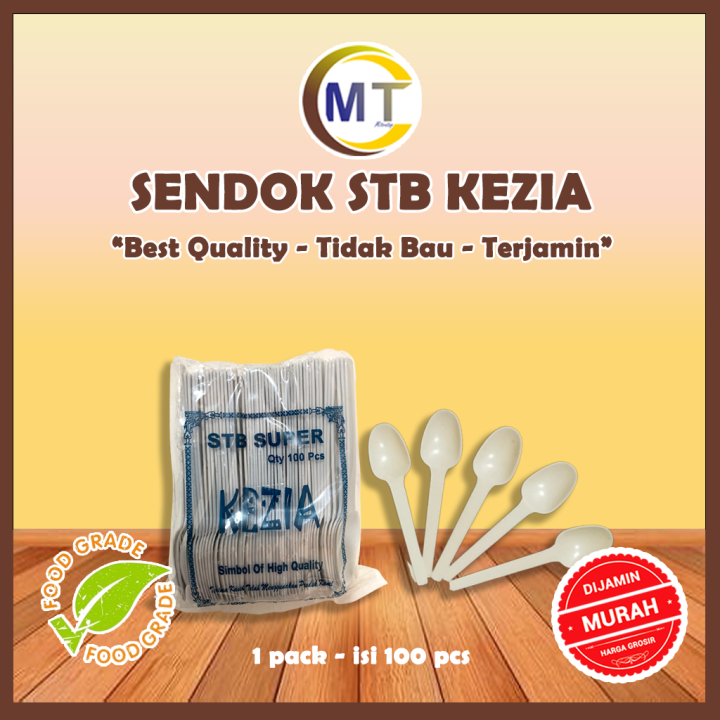 Sendok Kezia 1 pack Sendok Kecil Putih Susu 10 Bungkus Sendok Pudding ...
