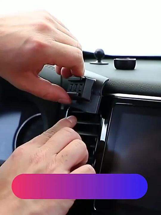 Car Mobile Phone Holder For Mitsubishi Outlander MK3 Eclipse Cross ASX ...