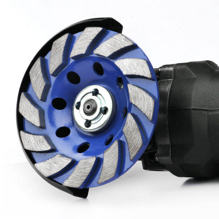 ใบเจียรเพชร ใบเจียปูน ใบขัดปูน ใบเพชร ขนาด 4" Diamond Grinding Wheel ...