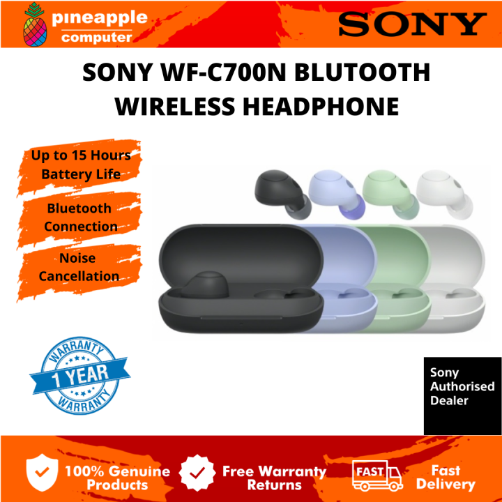 SONY WF-C700N Wireless Noise Cancelling Headphones | C700N | C700 | Lazada