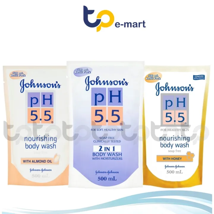 Johnson's PH5.5 Body Wash Refill 500ml | Lazada