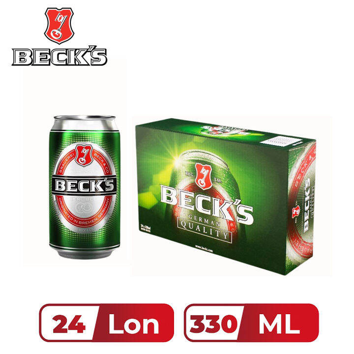 THÙNG 24 LON BIA BECK'S 330ML | Lazada.vn