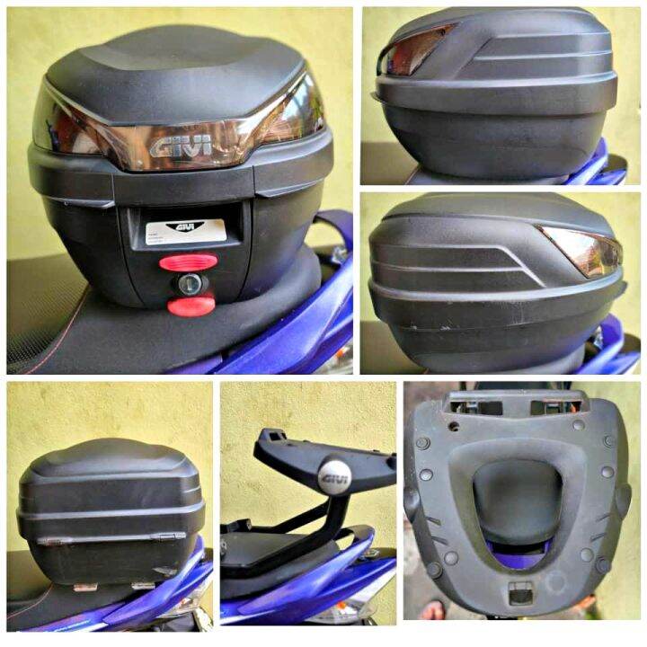 Givi Monorack ABS Box B27N2 27L 27 Liter Tech Top Case Limited Edition ...