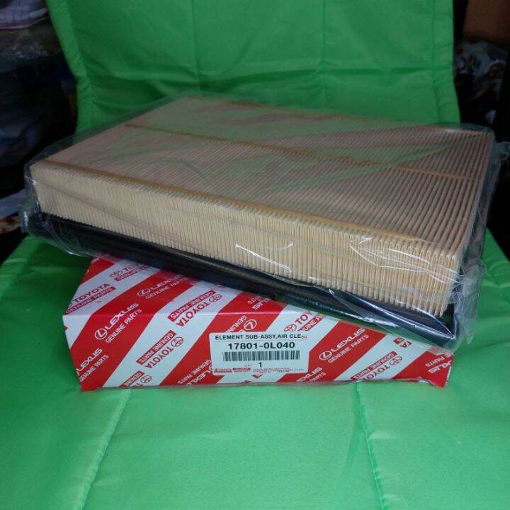 ♛Toyota Air filter Innova Fortuner Hilux 2016 - up (17801-OLO40 ...