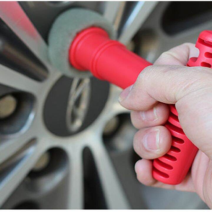 แปรงทำความสะอาด แปรงทำความสะอาดรูน็อต Wheel Lug Nut Cleaning Brush ...