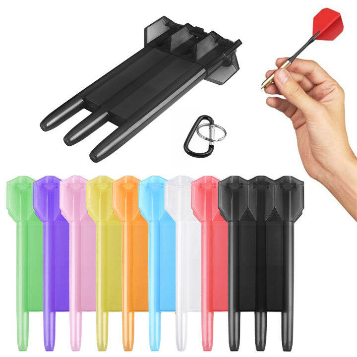 Hittime 3PCS Of Capacity Portable Transparent Dart Box With Aluminum ...