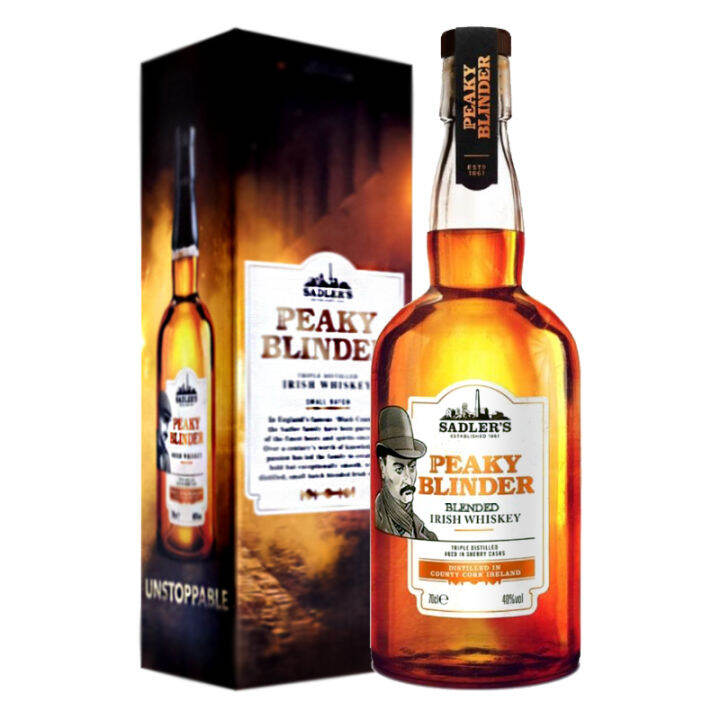 Bloody gangster Peaky Blinder Razor Party Irish Whiskey imported from ...