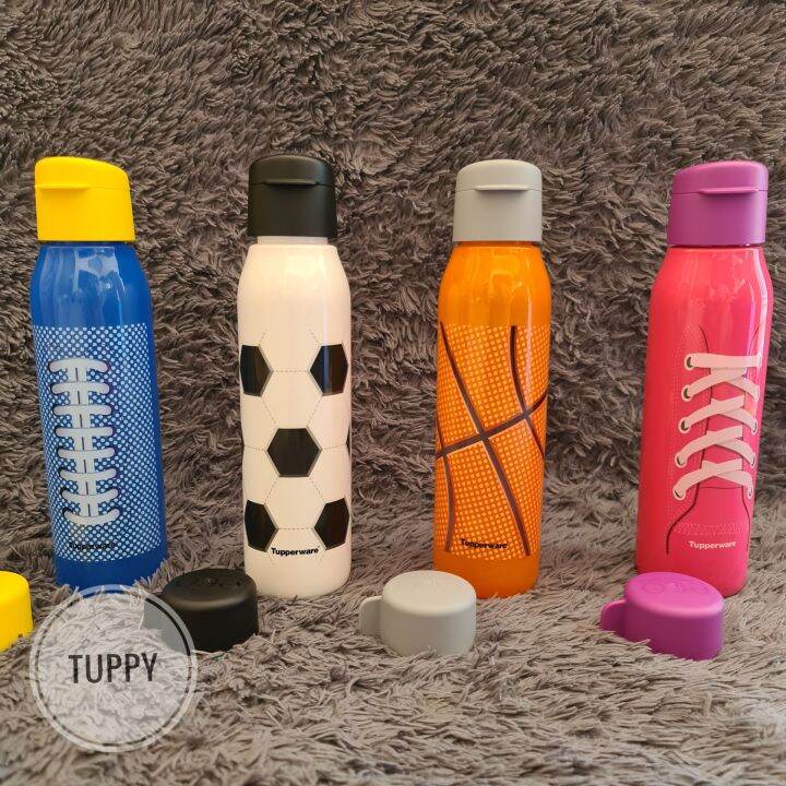 Tupperware Fancy Bottle (1) Satuan Pink 500 ml Botol Minum Tupperware ...