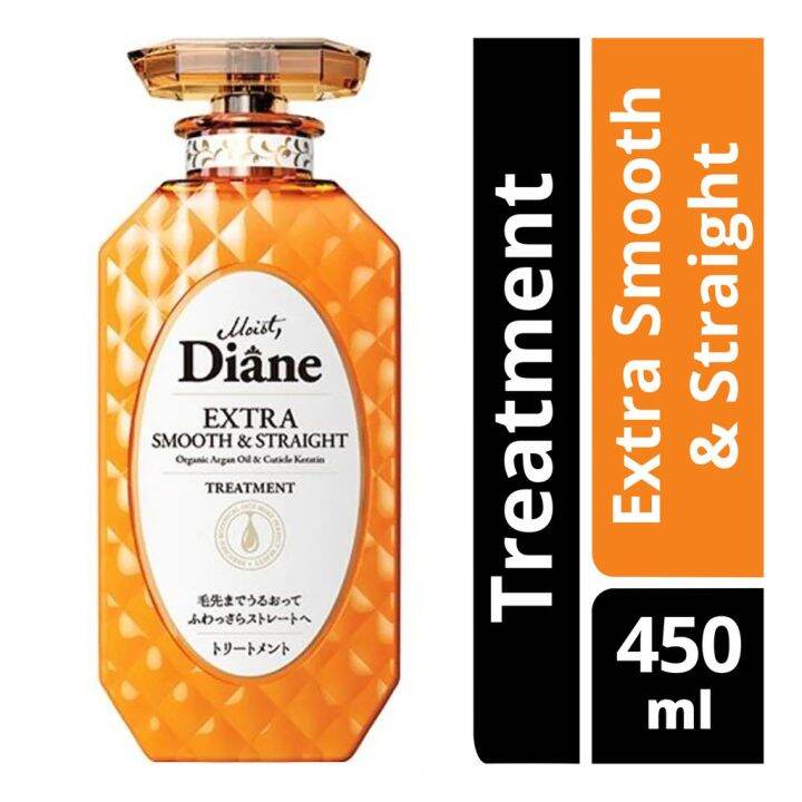 MOIST DIANE TREATMENT EXTRA SMOOTH N STRAIGHT 450ML JAPAN | Lazada ...