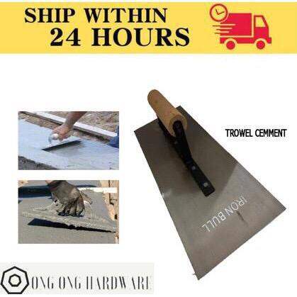 STEEL PLASTERING TROWEL/ SUDU PLASTER SIMEN | Lazada