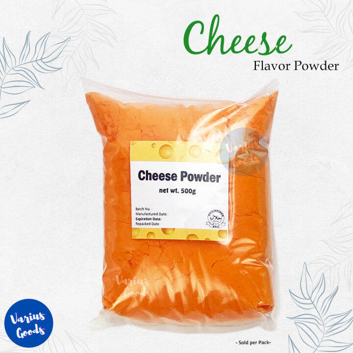 500grams CHEESE Flavor Powder for Fries Popcorn Nachos Pizza Mushroom ...